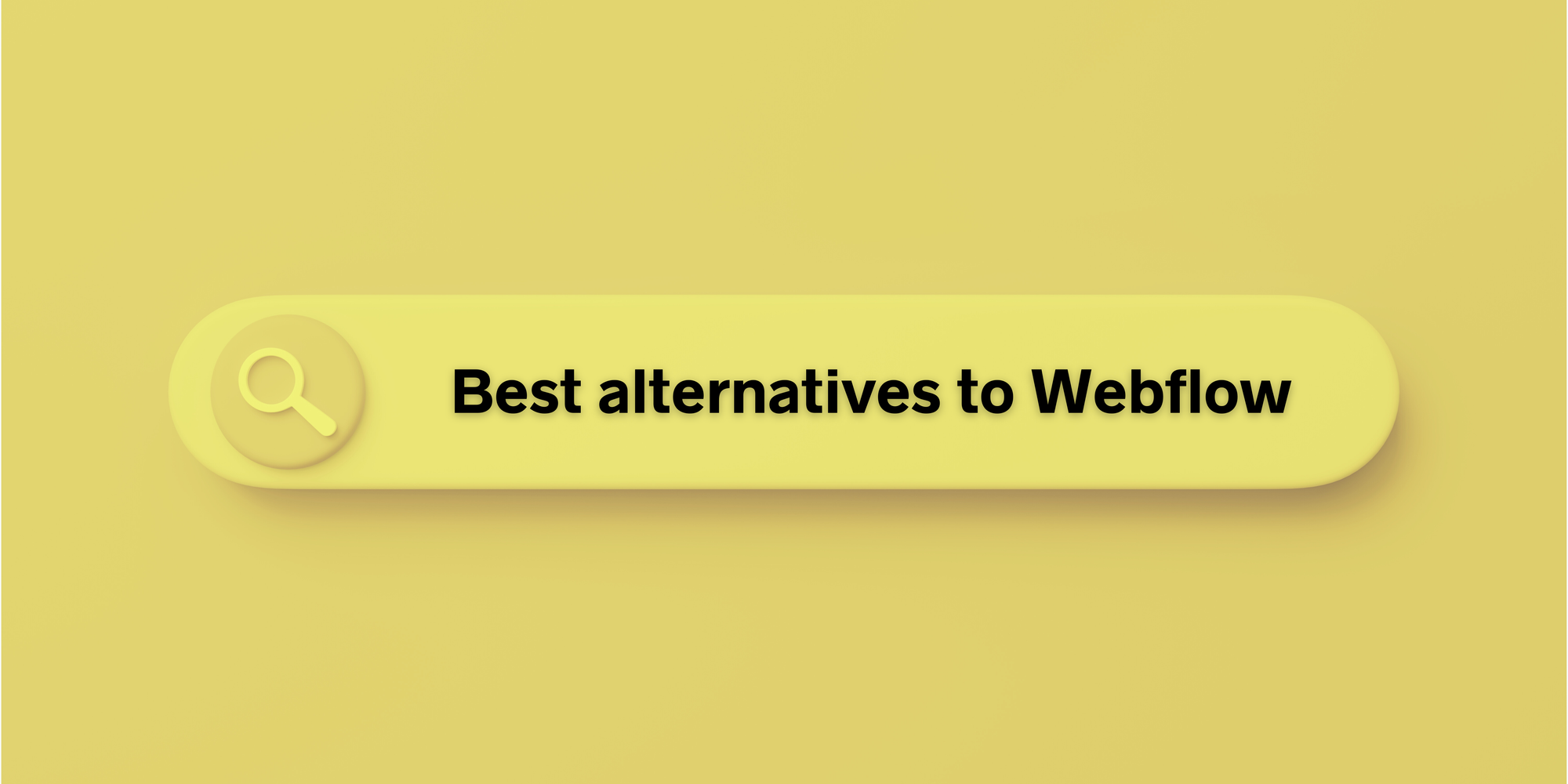 The 10 best alternatives to Webflow [2024]
